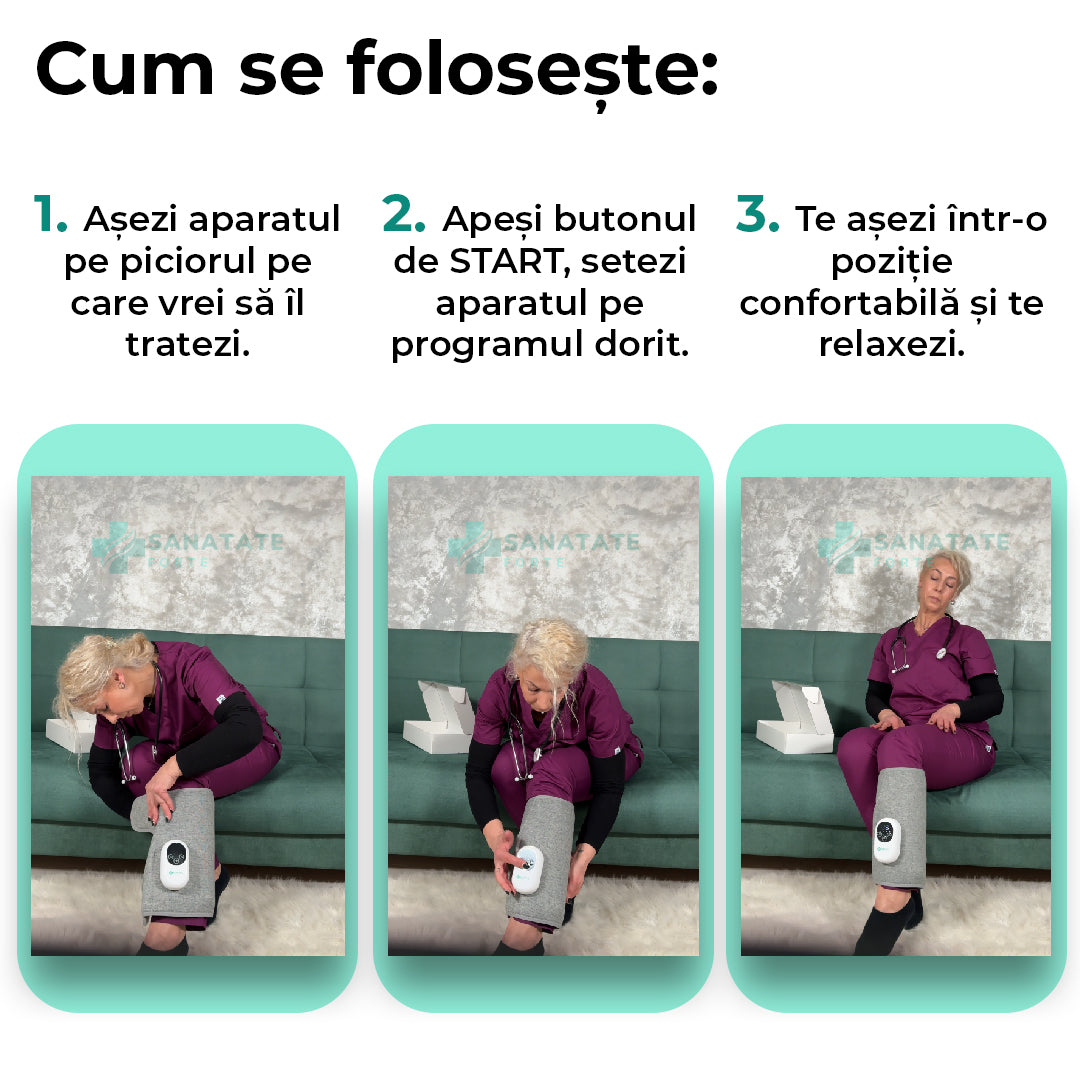 Aparat de masaj limfatic – Sanatate Forte