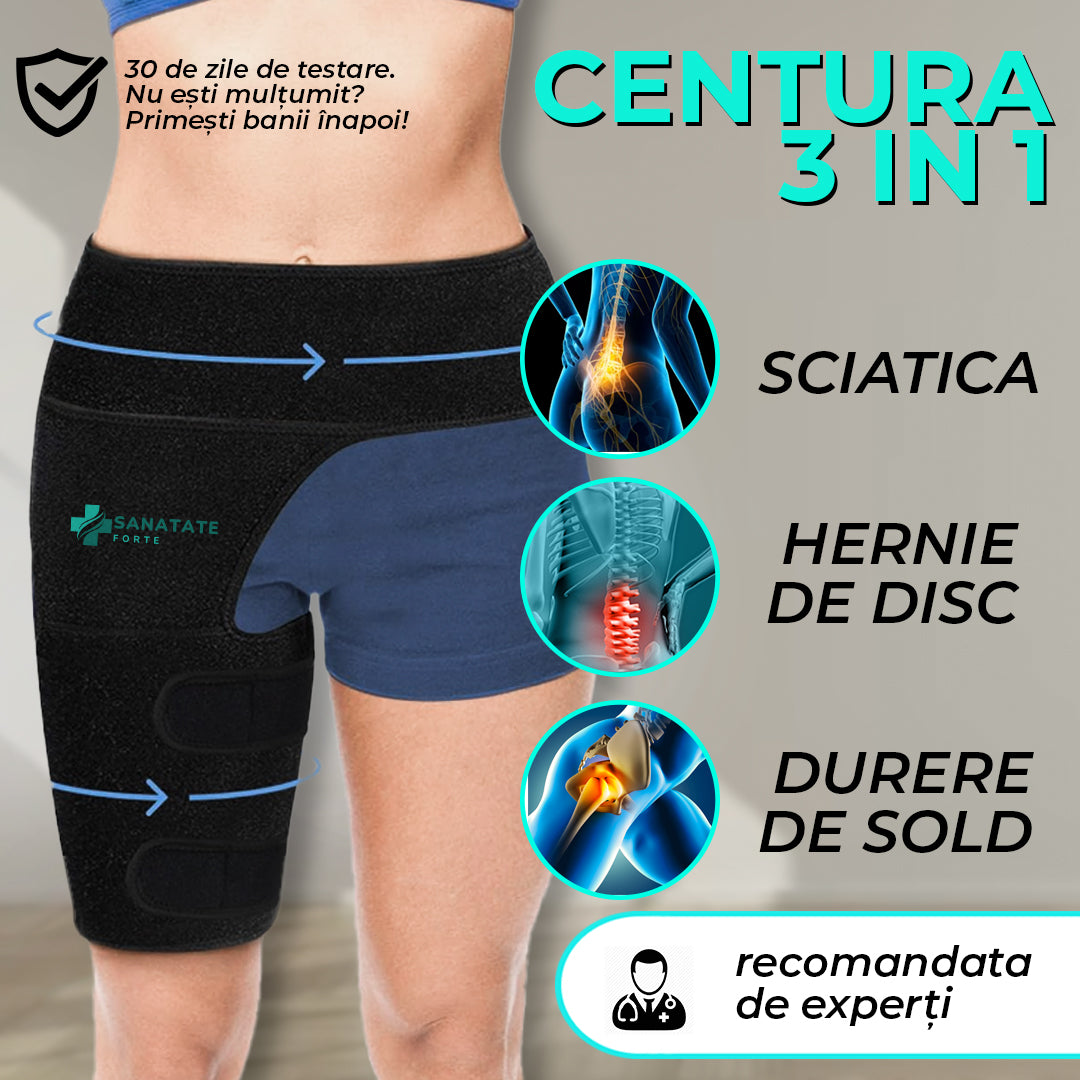 Centura Forte cu compresie 3 in 1 – Sanatate Forte